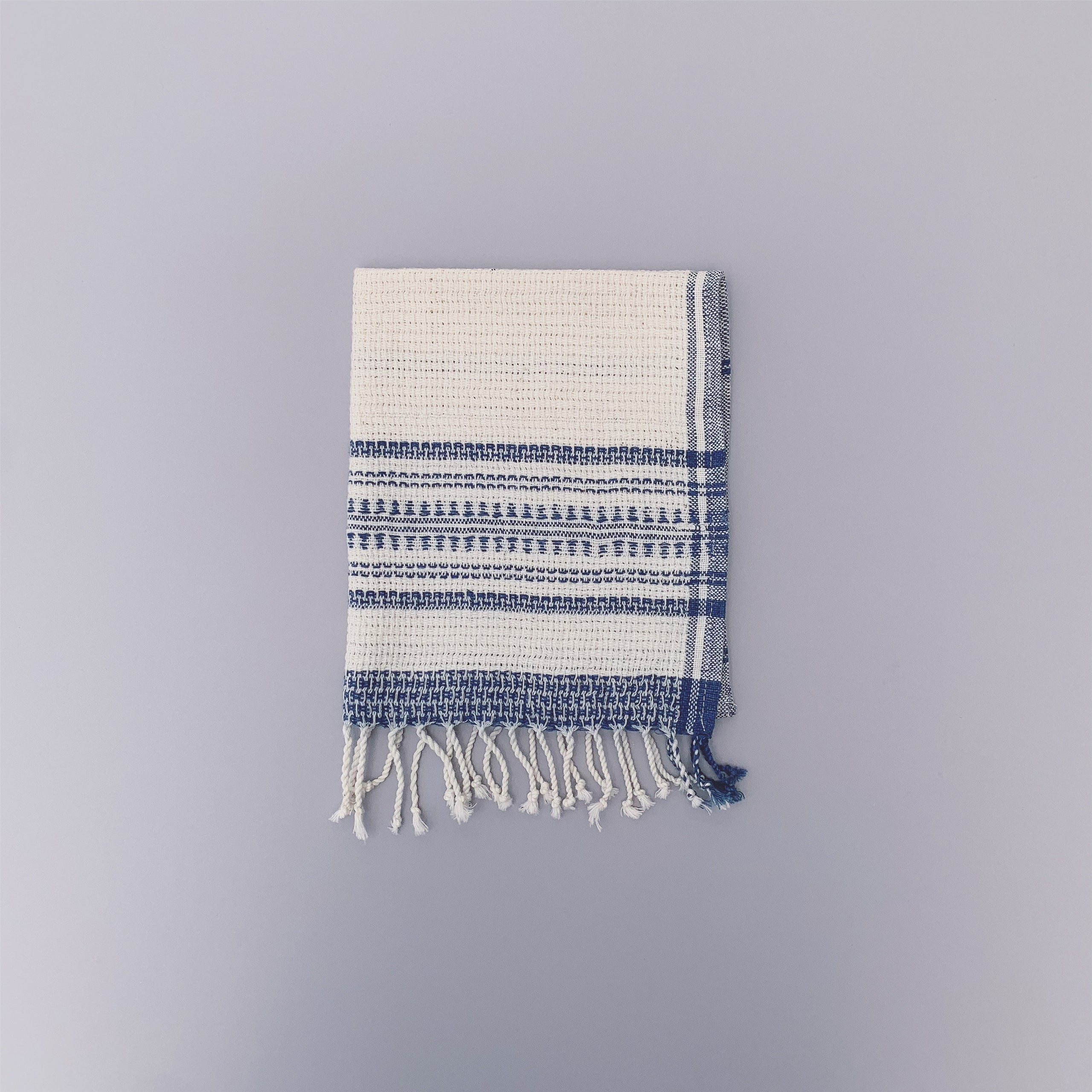 Suno&Morrison / Khadi Basket Hand Towel | Junge Blätter